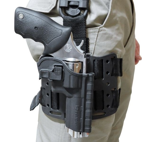 SAMURAY COLDRES - Coldre de Perna em Polímero Para Revolver